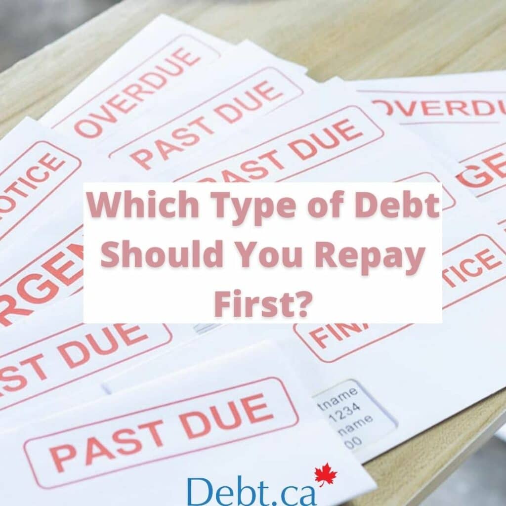 Which Type of Debt Should You Repay First? - Debt.ca